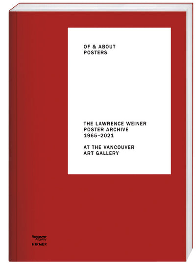 Of & About Posters: The Lawrence Weiner Poster Archive (1965-2021 ...